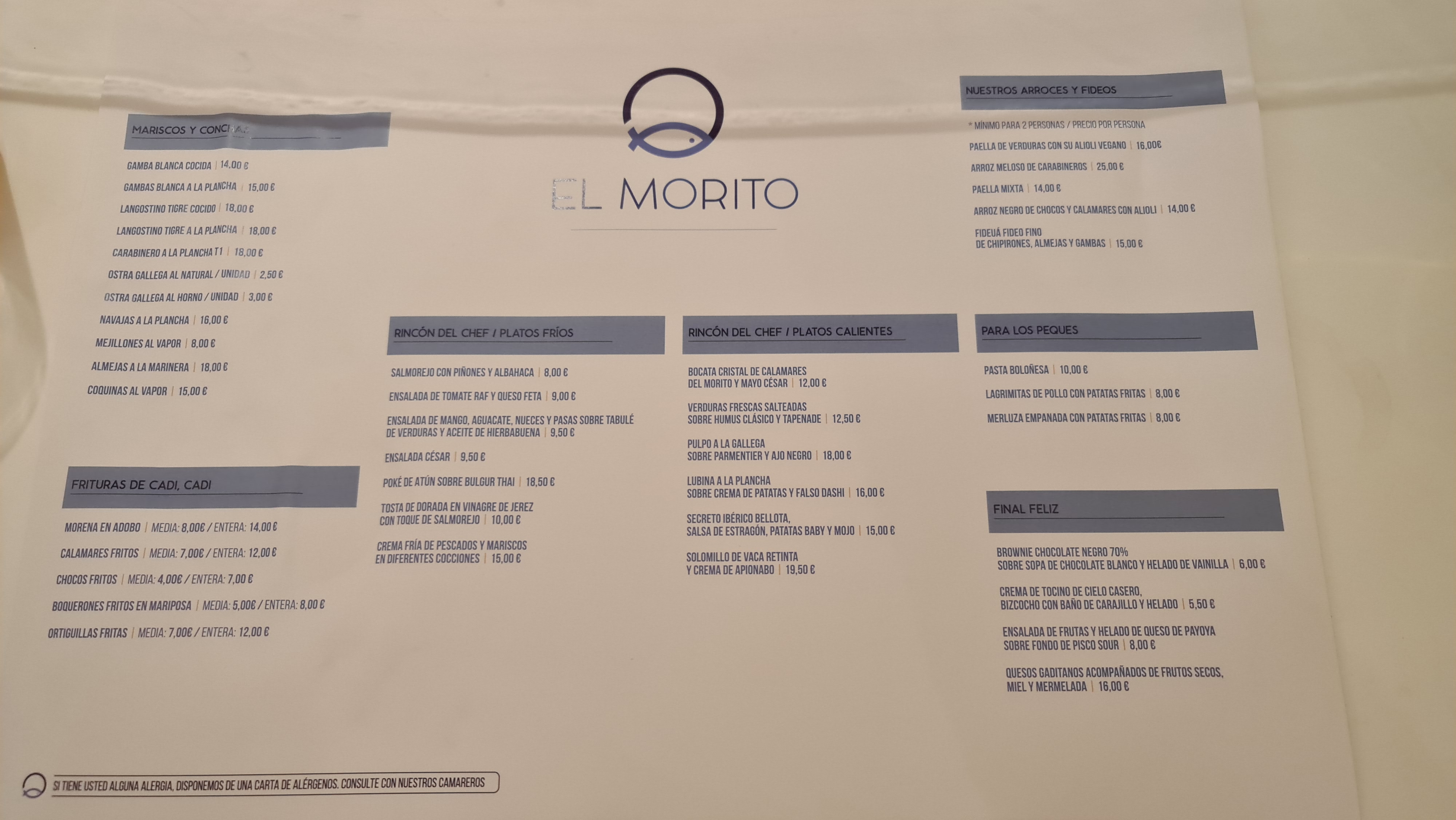 Nuevo Morito en el Palmar: Barra de marisco o escaparate de lujo – Las ...